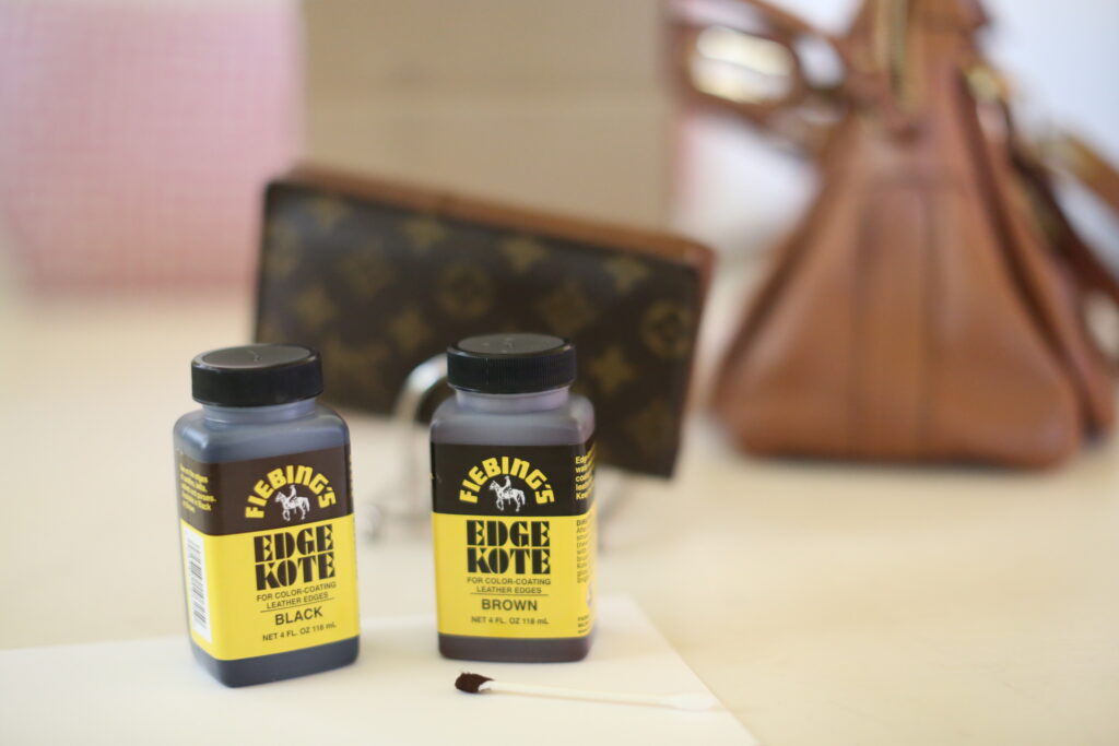 DIY Worn Leather Handbag Strap Repair - Diana Elizabeth Steffen