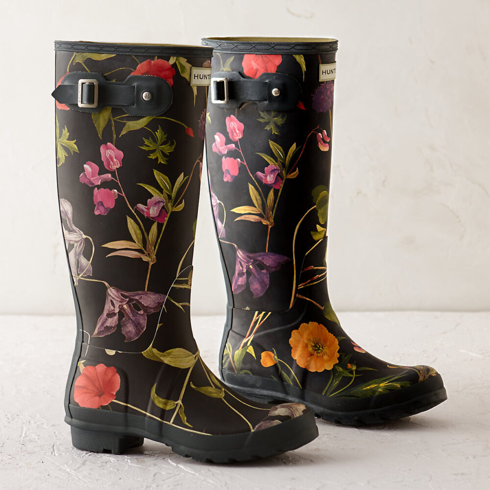 hunter-garden-wellies-boots-floral – Diana Elizabeth Blog