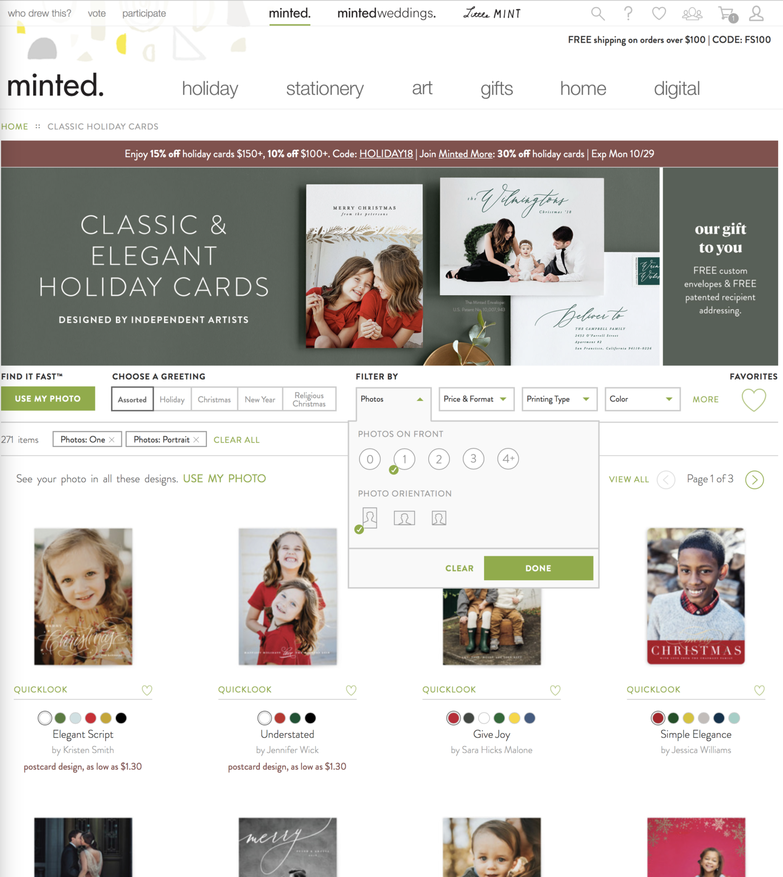 minted card – Diana Elizabeth Blog