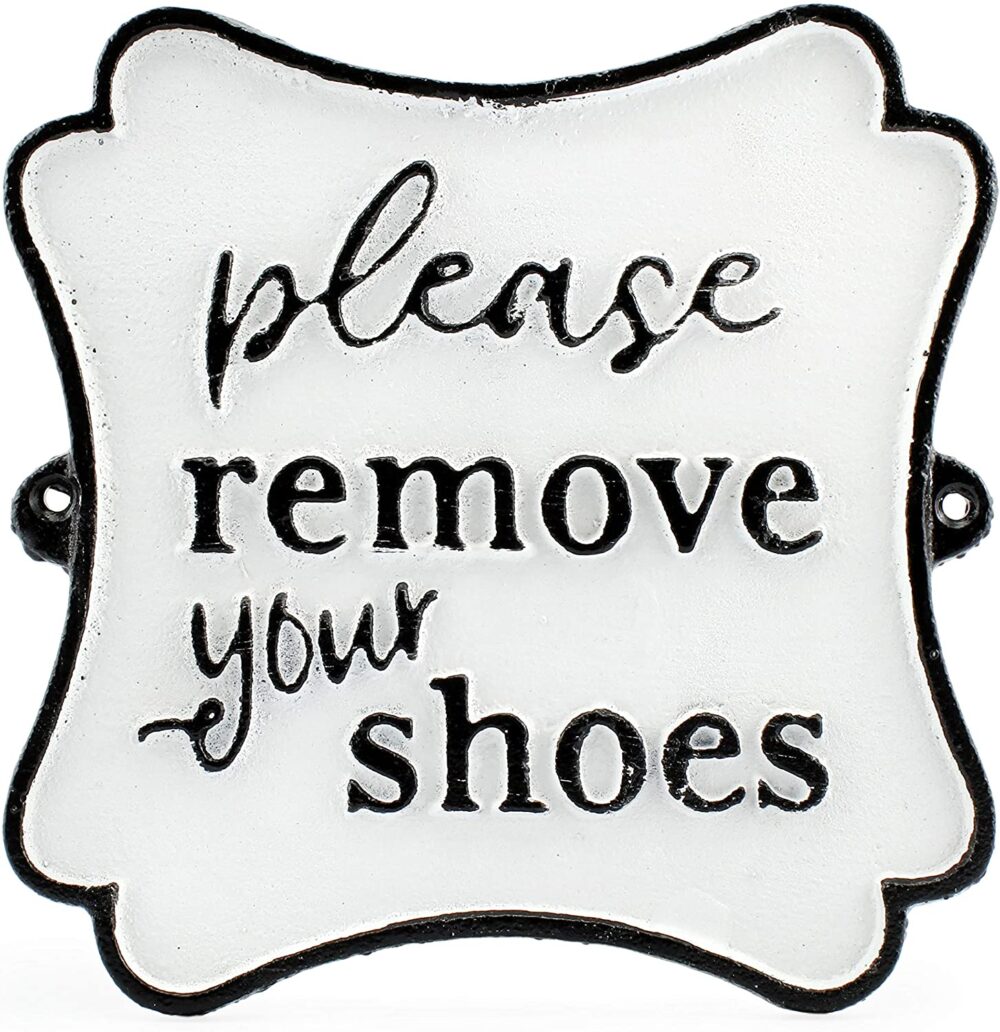 Shoes off Home: How to ask Guests to remove Shoes - Diana Elizabeth