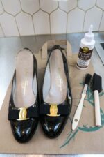 How to repair a loose shoe insole - Diana Elizabeth