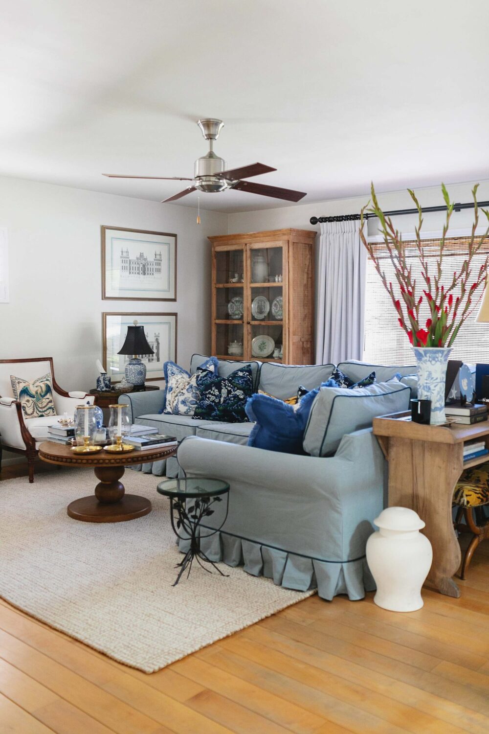 Blue & White Ginger Jar Christmas Ornaments - Diana Elizabeth Steffen