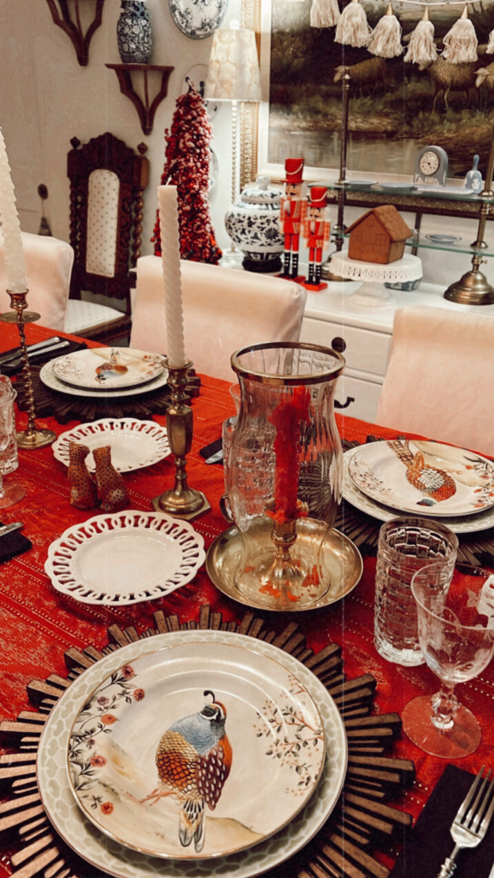 Christmas dinner with friends – Diana Elizabeth Blog