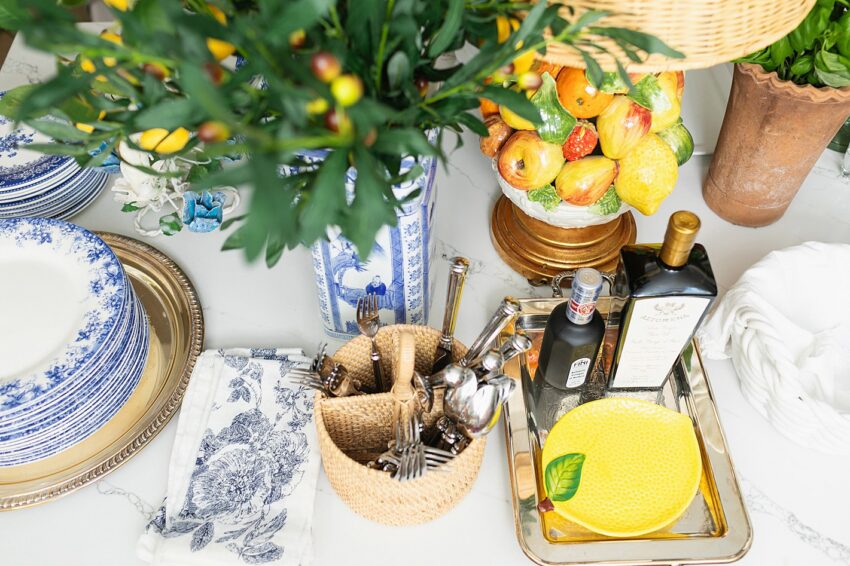 How to: Properly Set a Buffet Table – Diana Elizabeth Blog