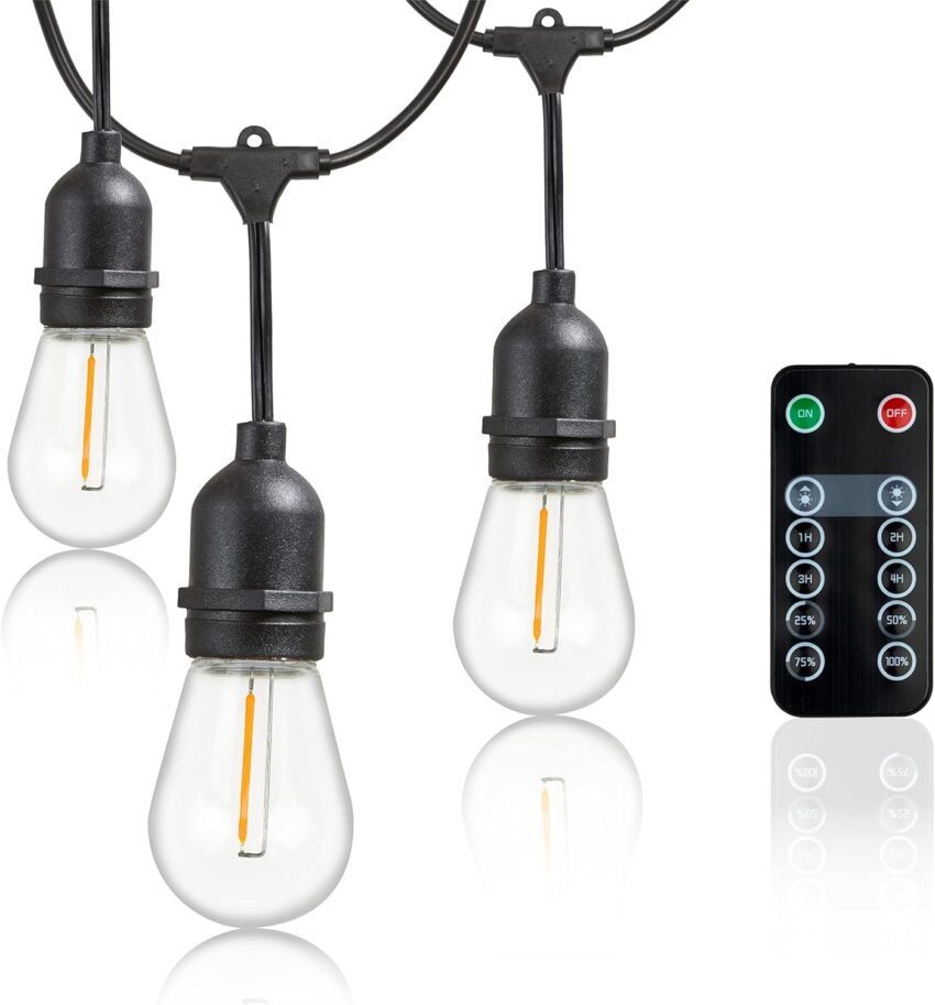 DIY: How to Hang cafe string lights – Diana Elizabeth Blog