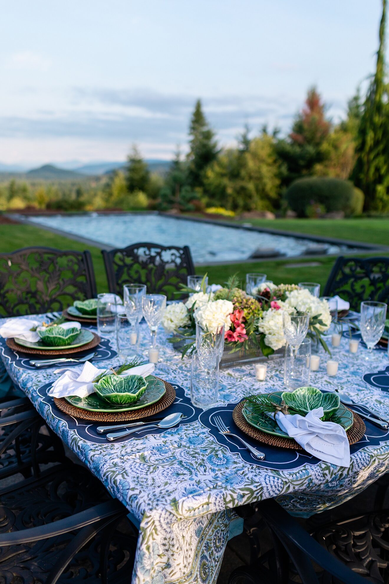 Hosting Outdoors with a View of Mt. Rainier: Alpine-inspired outdoor ...