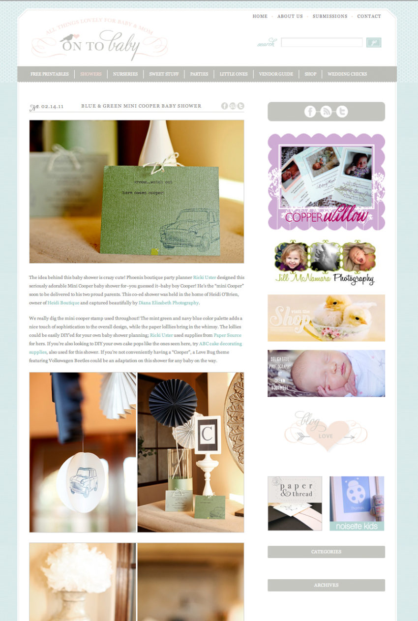 on-to-baby-diana-elizabeth-baby-shower-cooper-theme – Diana Elizabeth Blog